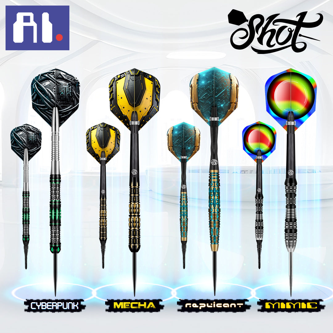 Shot Darts AI Range Soft Tip Darts – Warlock Lid Co