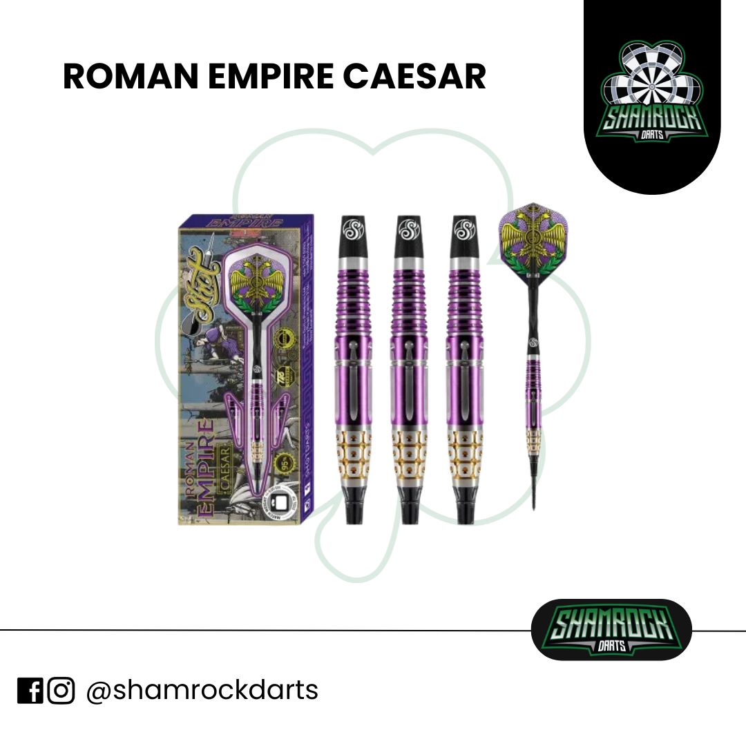 Roman Empire Caesar Soft Tip Dart Set – Warlock Lid Co