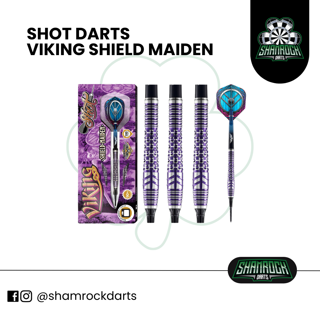 Viking Shield Maiden - Soft Tip Dart Set – Warlock Lid Co